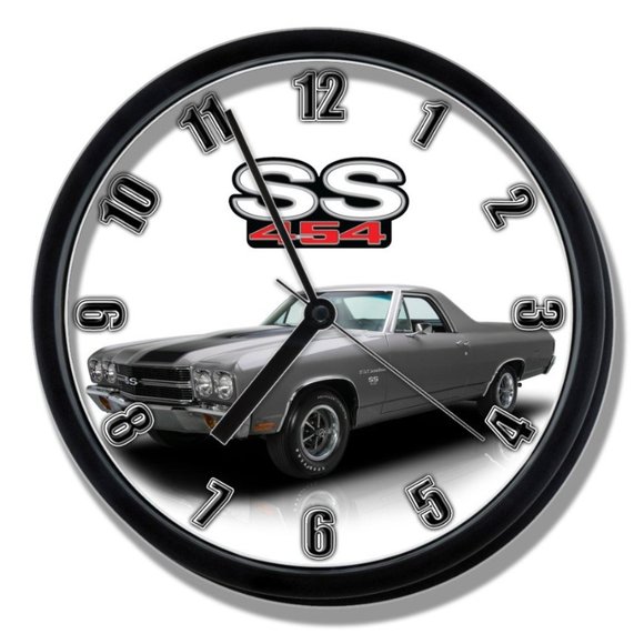Clock | Wall Decor | Grey 97 Chevrolet El Camino Ss Wall Clock New ...